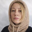 Damska Balaklava Komin Kaptur - Wyraziste ღ art-Madam.pl