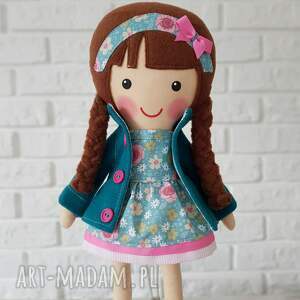 efektowne lalki, dla dziecka malowana lala lenka ღ art-Madam.pl