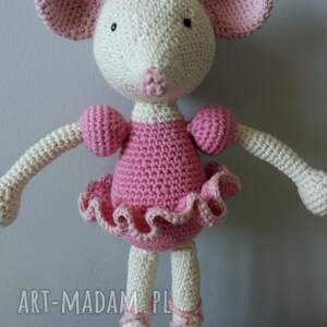 Mała Myszka Balerina - handmade Maskotki Dla Dziecka - Sissi craft ღ ...