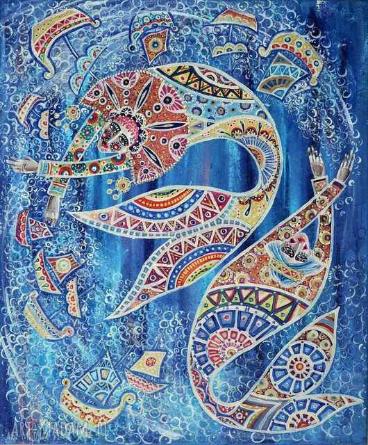 wyjątkowe obrazy faraonowie i syreny ღ art-Madam.pl