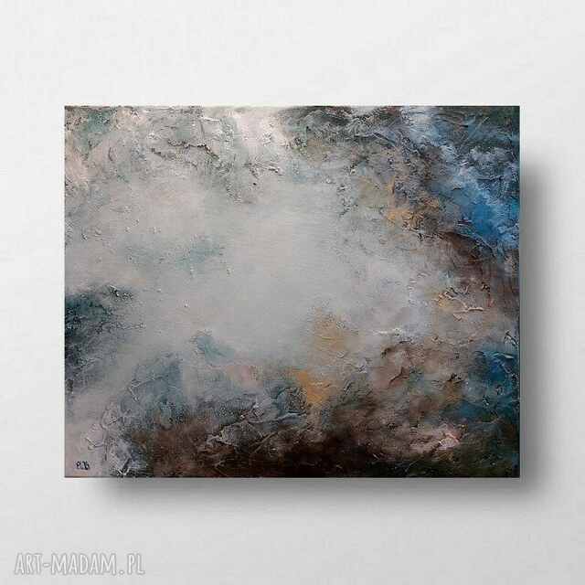 obrazy abstrakcja obraz akrylowy formatu 50/60 cm - Paulina ღ art-Madam.pl