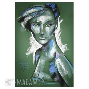 Honorata Rysunek Pastelami Suchymi - Obrazy ღ art-Madam.pl