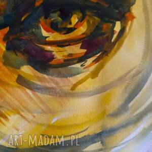 sen" akwarela artystki adriany laube metafizyczny obraz ღ art-Madam.pl