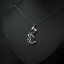 kwitnący bez - atrakcyjne wisiorki - Jachyra ღ art-Madam.pl