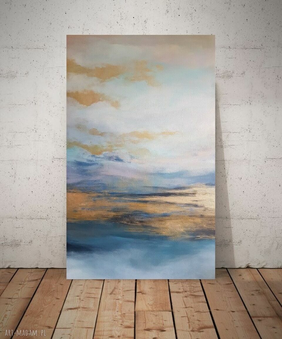 obrazy abstrakcja obraz akrylowy formatu 60/90 cm - paulina