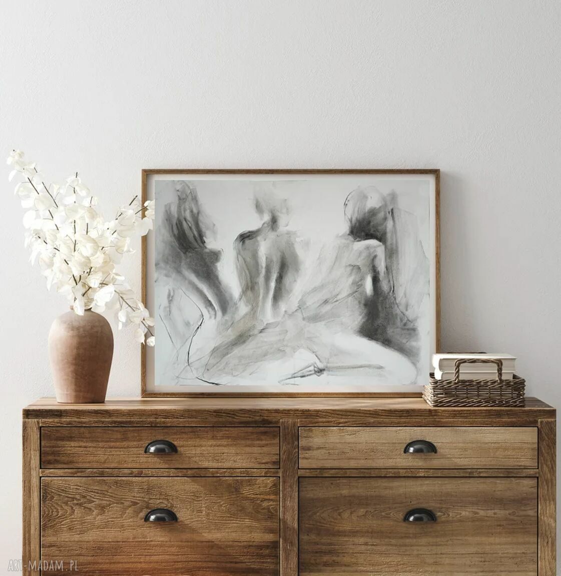 akty 60x87 akt kobiece, grafika kobieta do sypialni obraz, obrazy ...