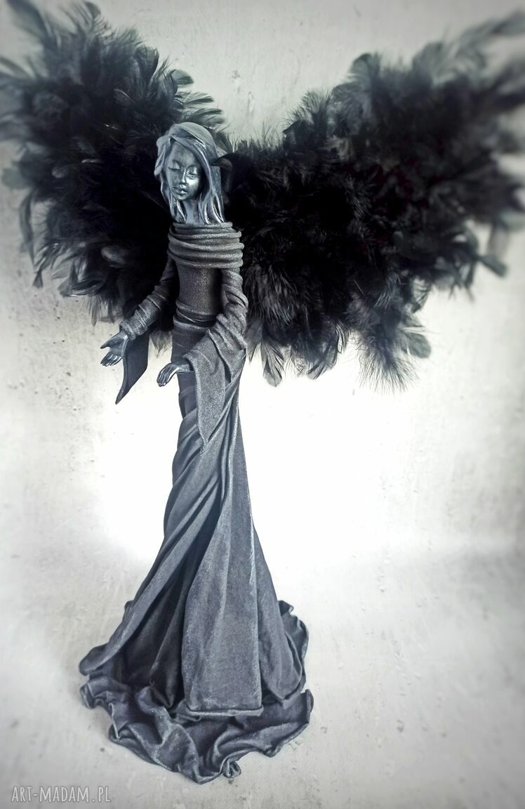 anioł spokoju - figura anioła ozdoba salonu ღ art-Madam.pl