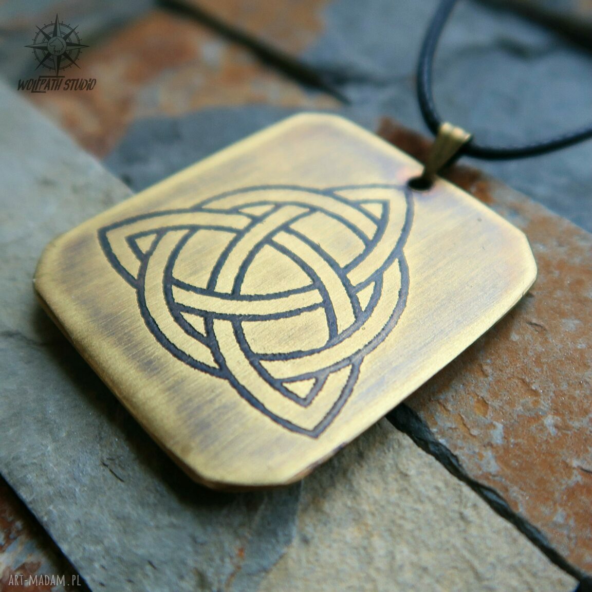 Wolfpath studio • Celtycki triquetra br006 wisiorki