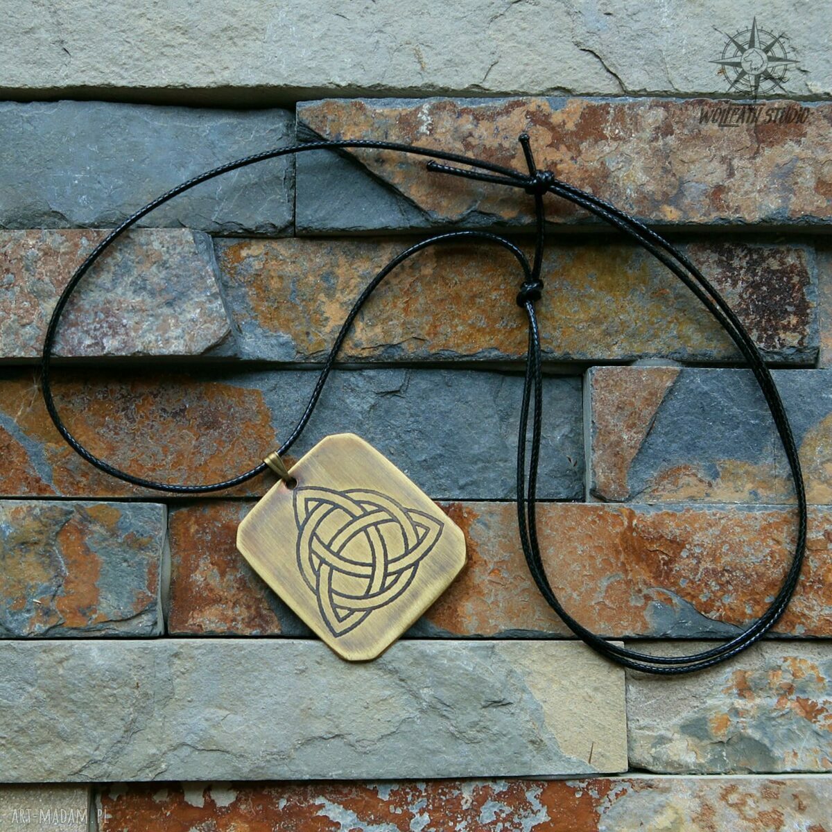 Wolfpath studio • Celtycki triquetra br006 wisiorki