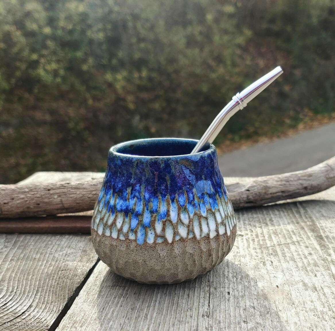 Ceramiczne Matero do Yerby C573 - Unikatowe ღ art-Madam.pl