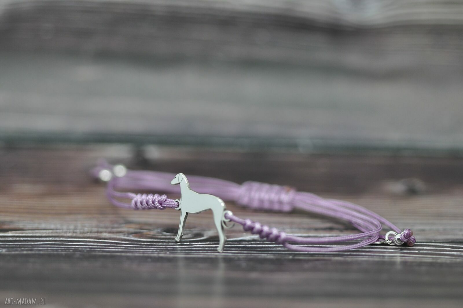 chart arabski sloughi bransoletka srebro - efektowne - Pasją ღ art-Madam.pl