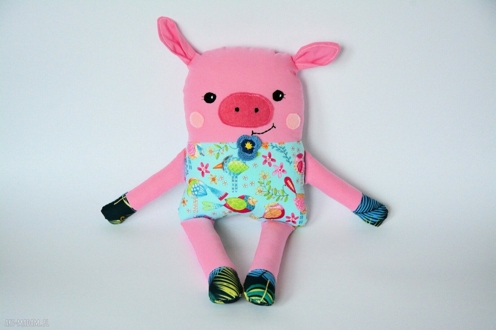 Motylarnia • Chrumka świnka z klasą basia 39 cm dla dziecka