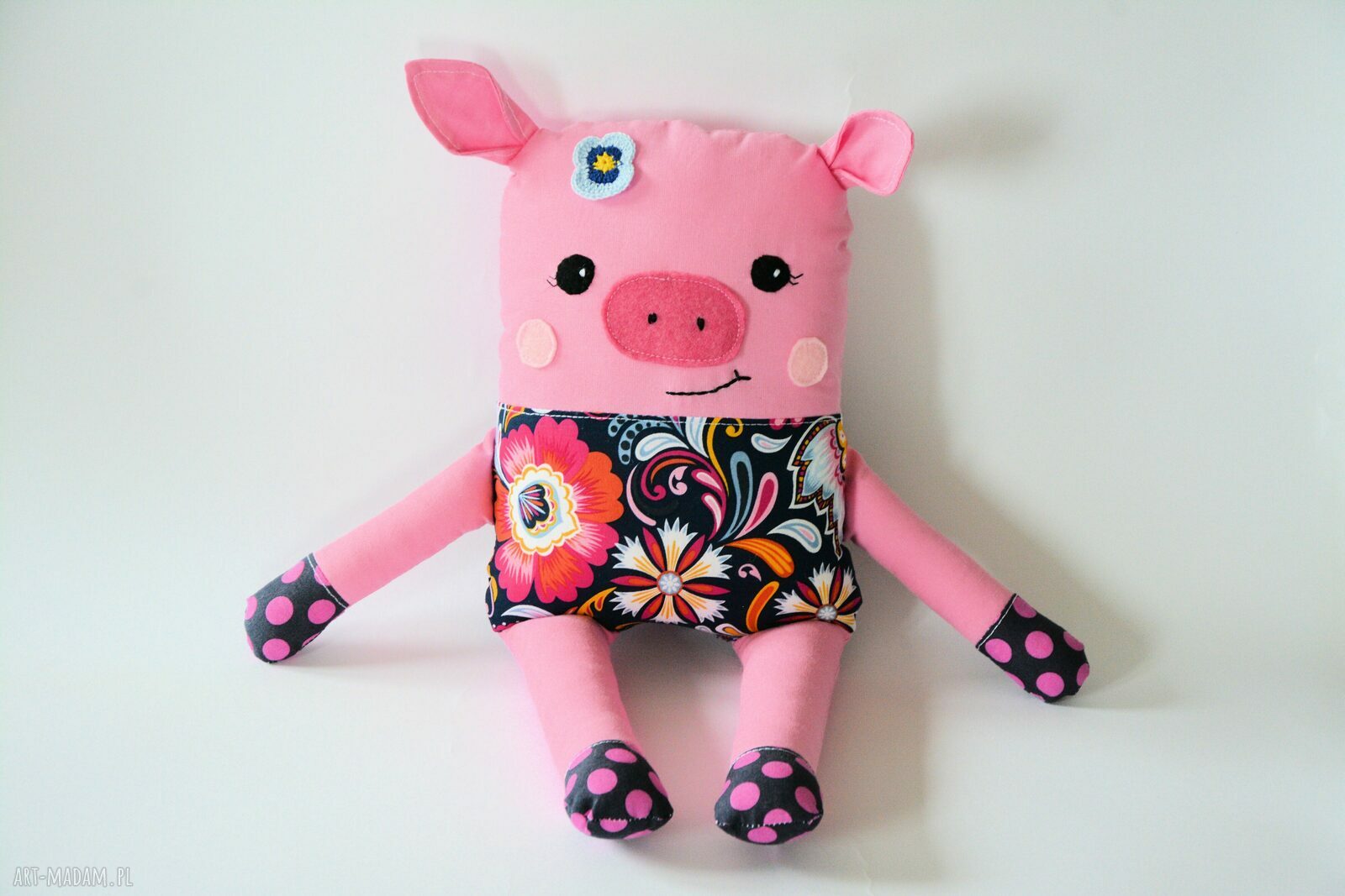 Motylarnia • Chrumka świnka z klasą jola 38 cm dla dziecka