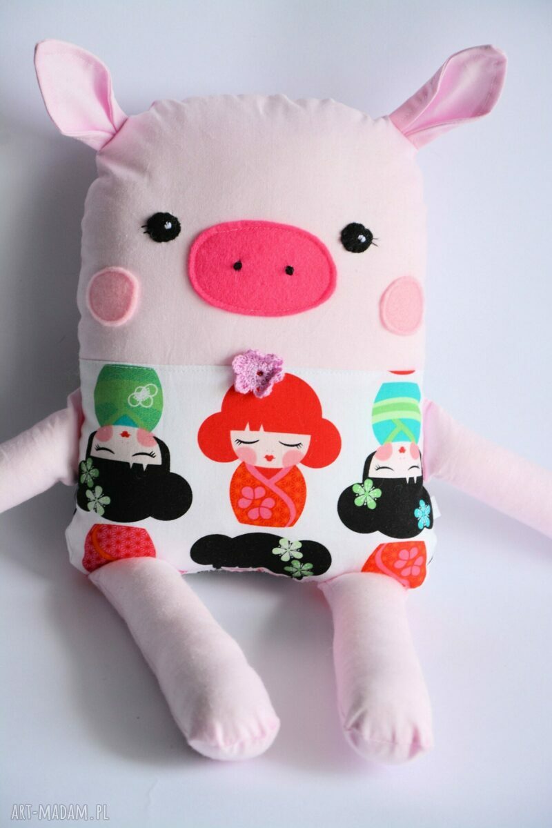 Motylarnia • Chrumka świnka z klasą keiko dla dziecka maskotki