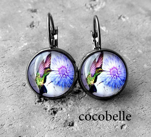 Cocobelle • Koliberki kolczyki z biglami