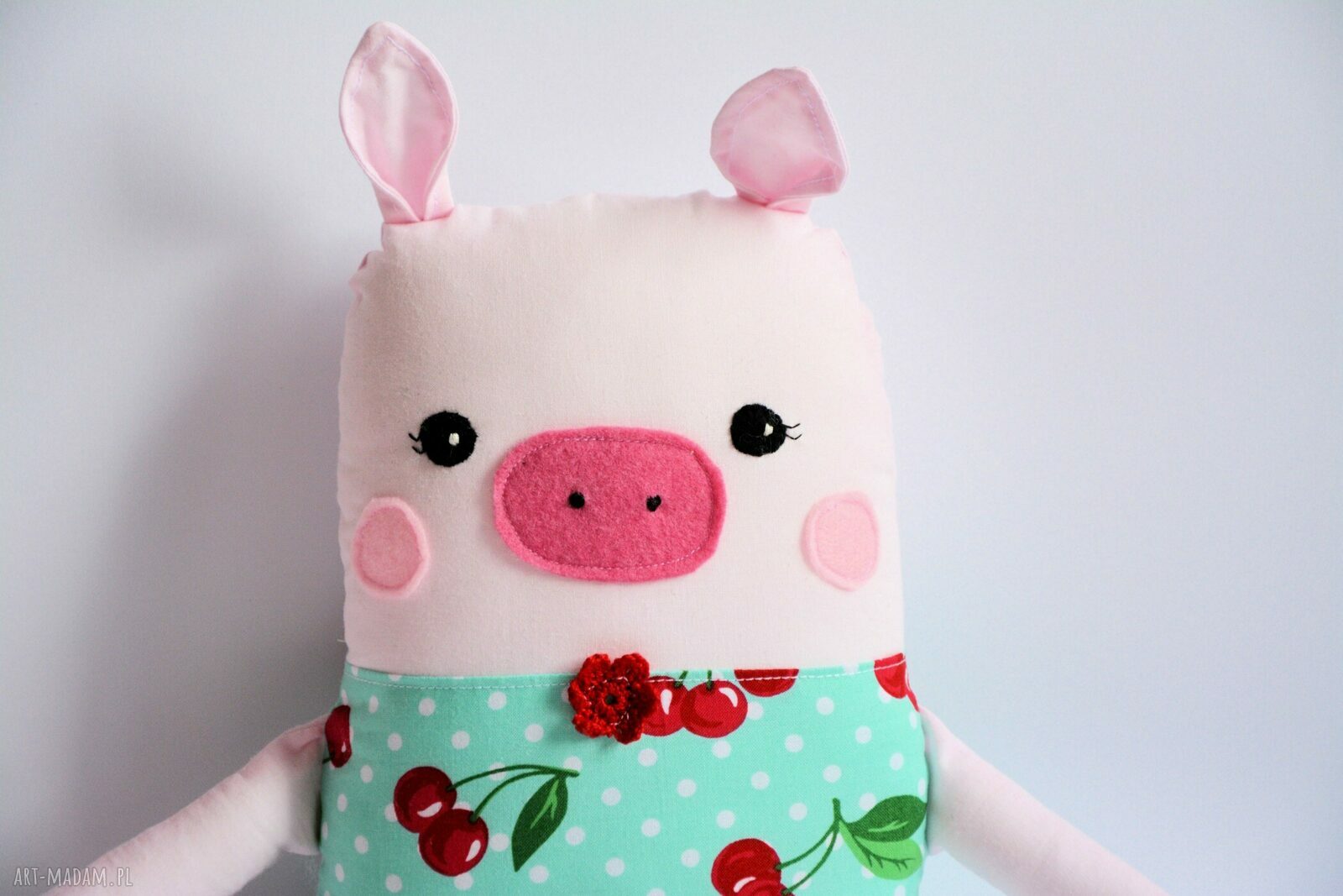 Motylarnia • Chrumka świnka z klasą w wisienki dla dziecka