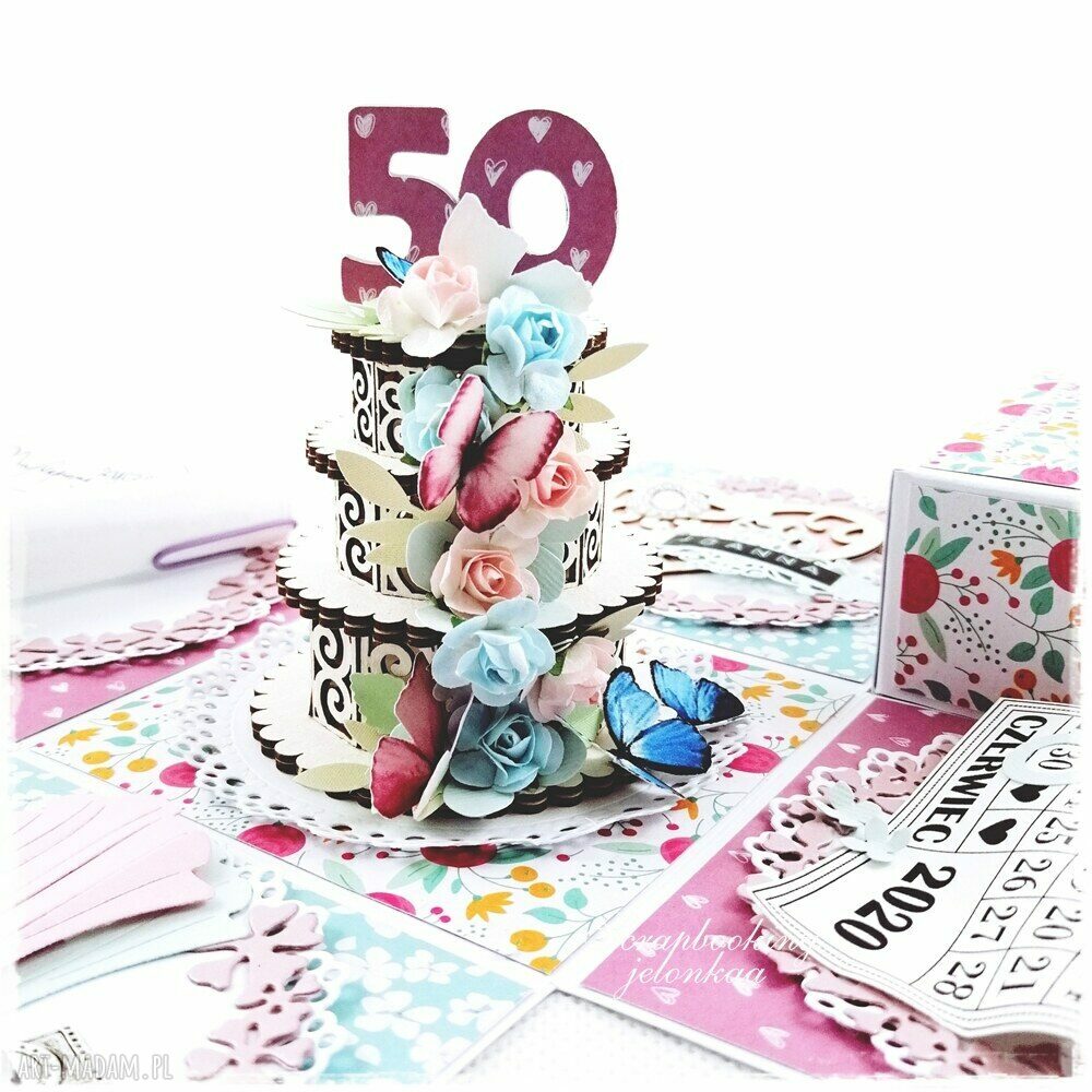 exploding box urodzinowy - jelonkaa