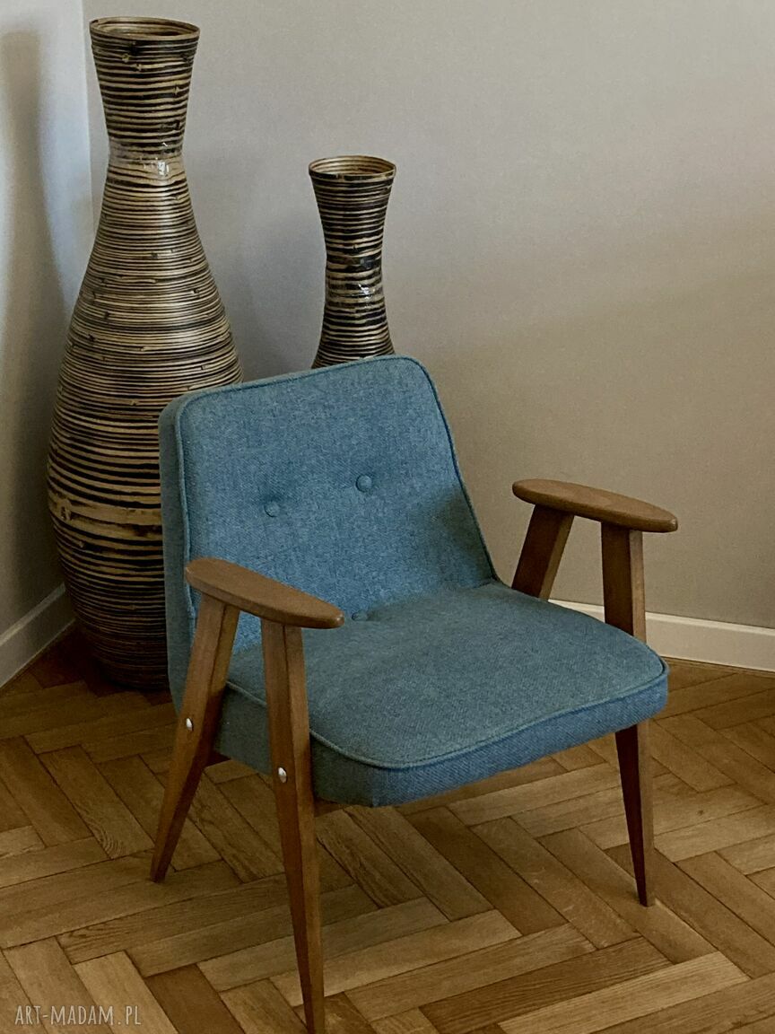 oryginalne dom fotel 366 zamówienie specjalne chierowski prl: szare ღ ...