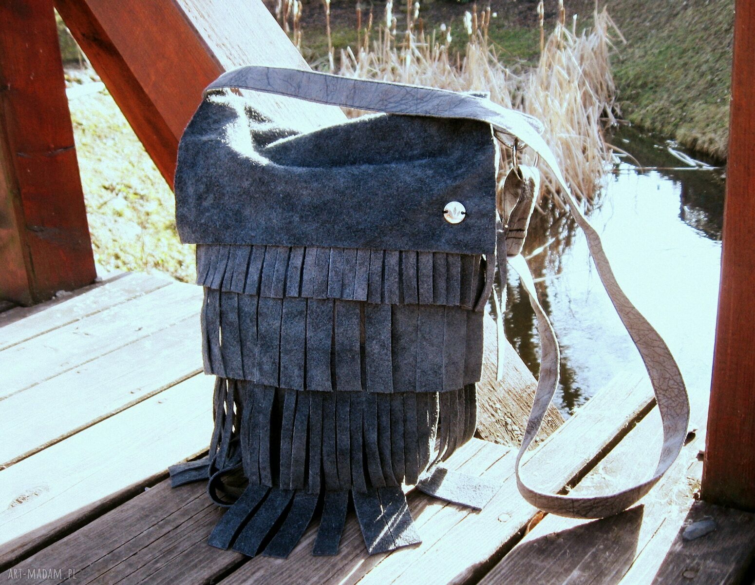 indian hobo skórzana torba - handmade na ramię torebki - Sabi ღ art ...