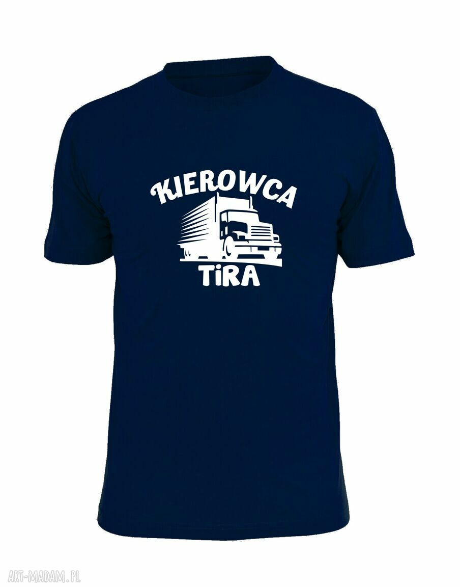 koszulki - koszulka z nadrukiem dla kierowcy prezent najlepszy