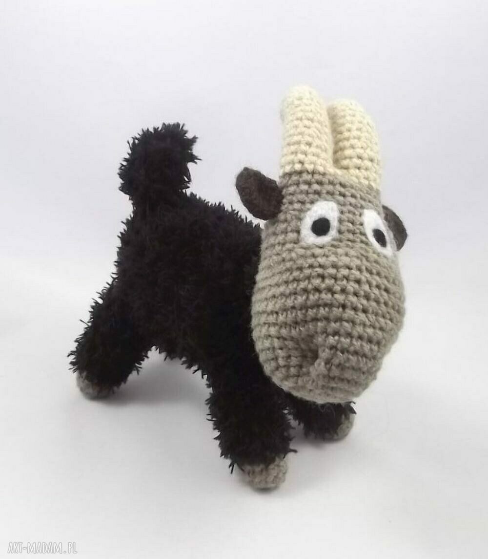 niebanalne maskotki, dla dziecka handmade - koza - wernika ღ art-Madam.pl
