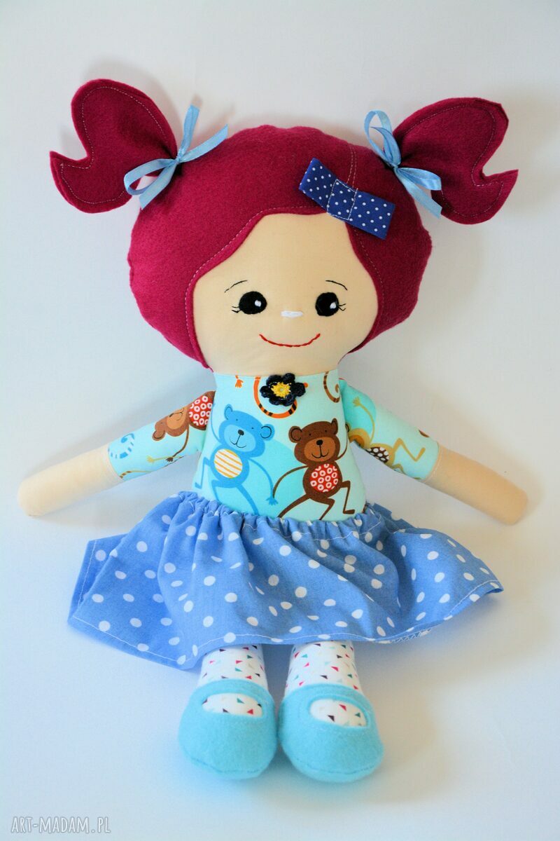 Motylarnia • Lala rojberka eliza 50cm ręcznie zrobione dla