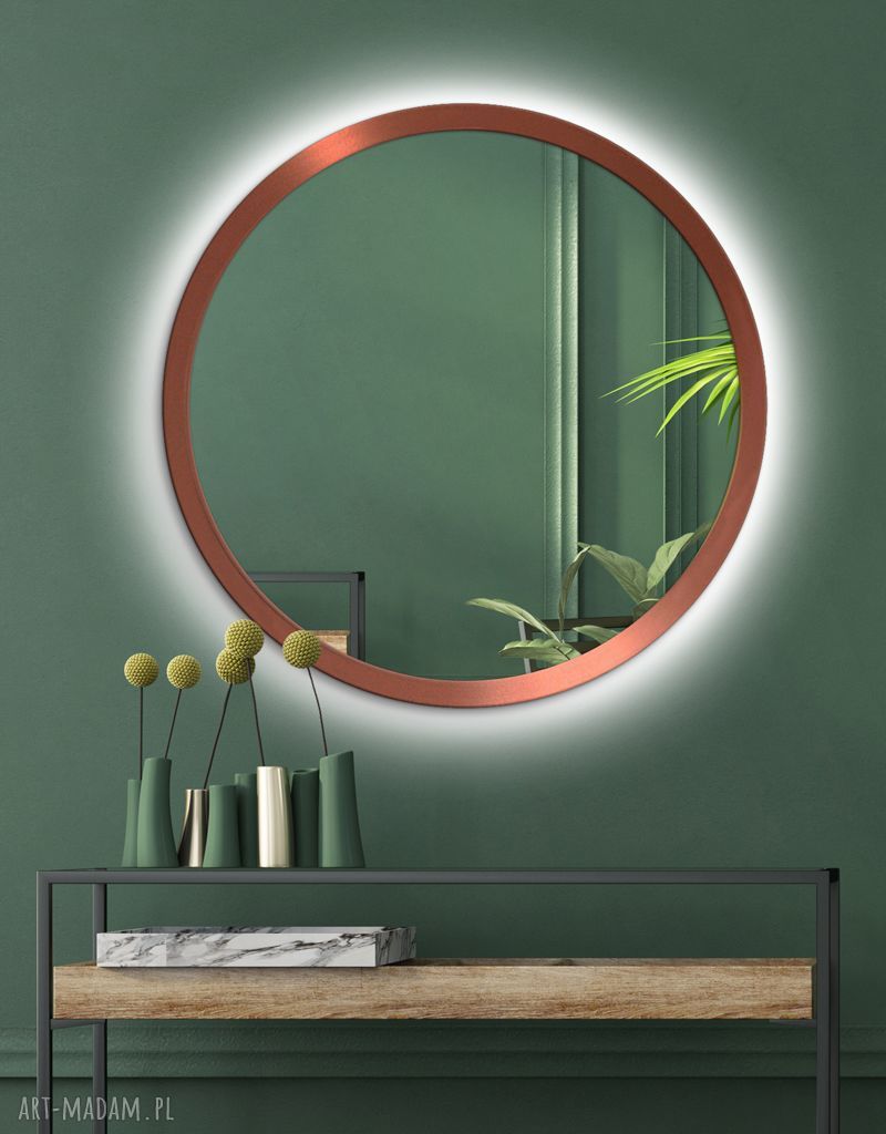 lustro scandinavia bold led to efektowna propozycja ღ art-Madam.pl