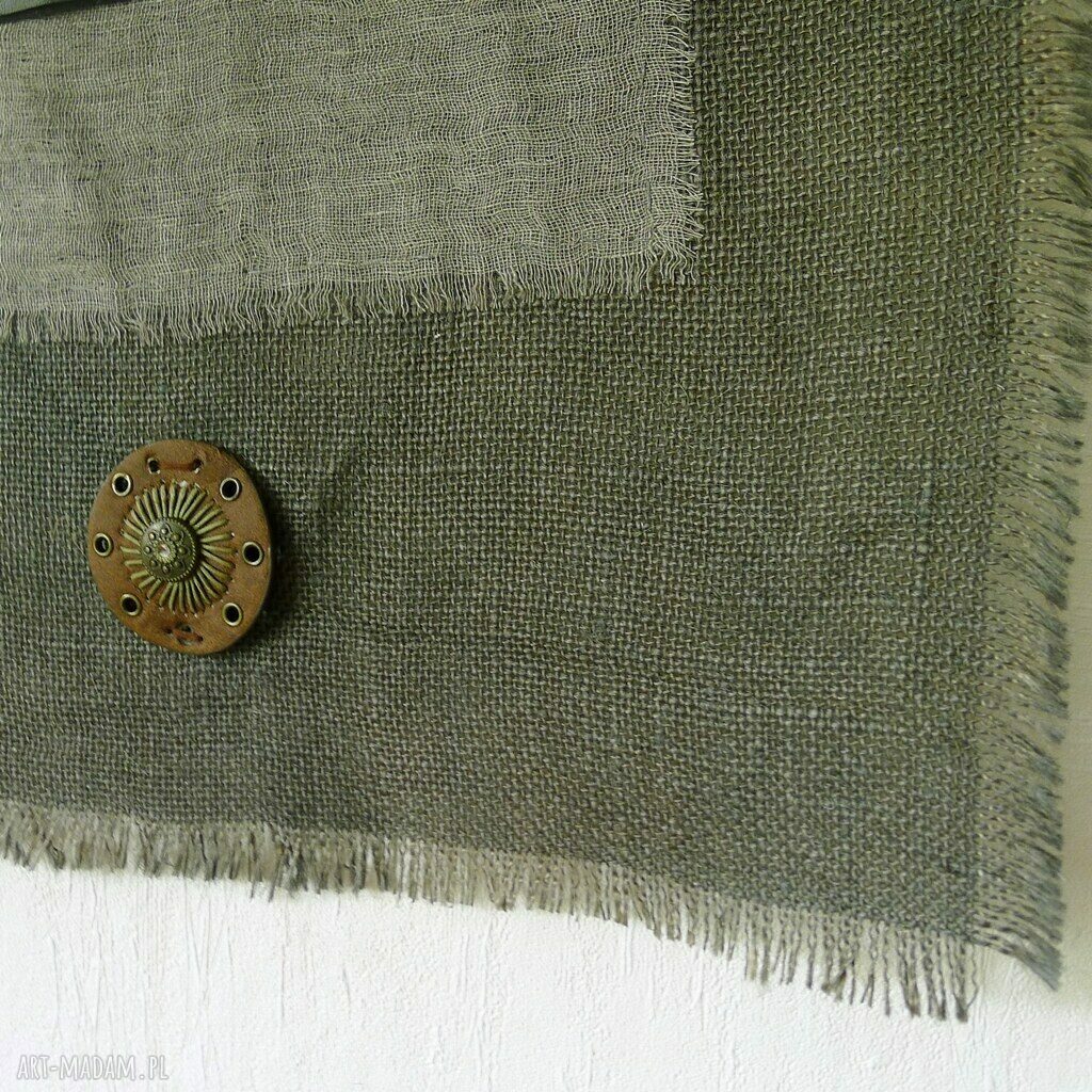 makata dekoracja ścienna z tkaniny i drewna - /5/ wabi sabi etno ღ art ...