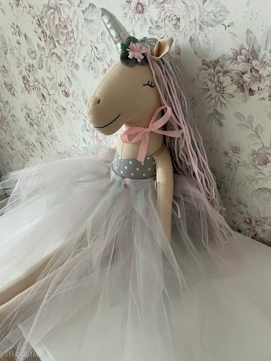 maskotki, dla dziecka marcysia jednorożec 55 cm ღ art-Madam.pl