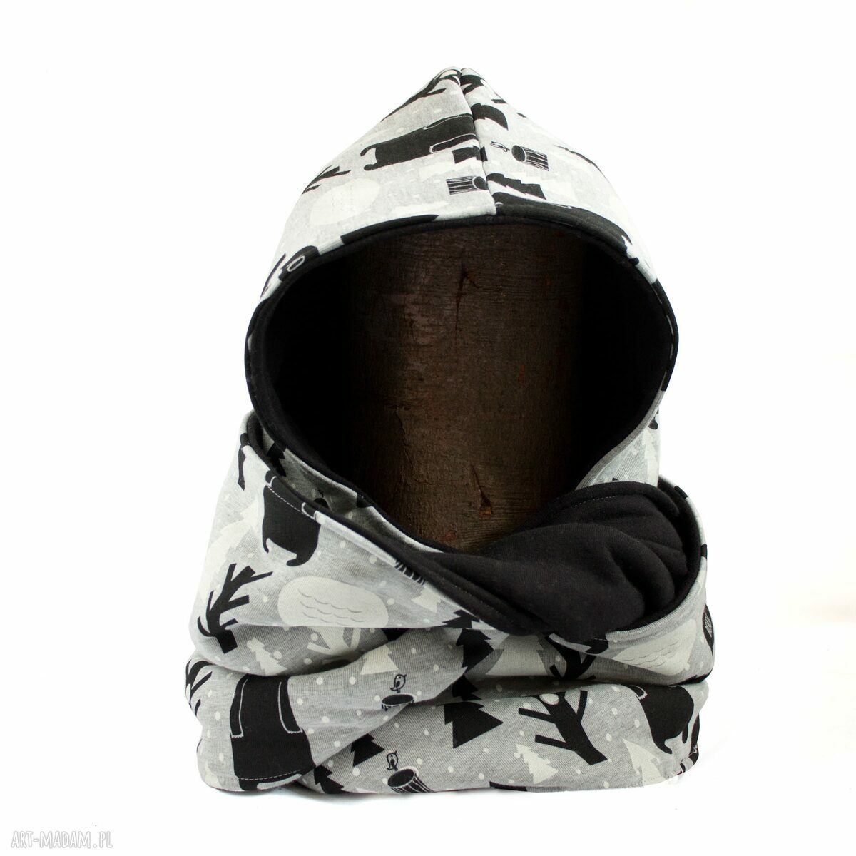 Joanka z • Komin z kapturem leśne miśki kominy