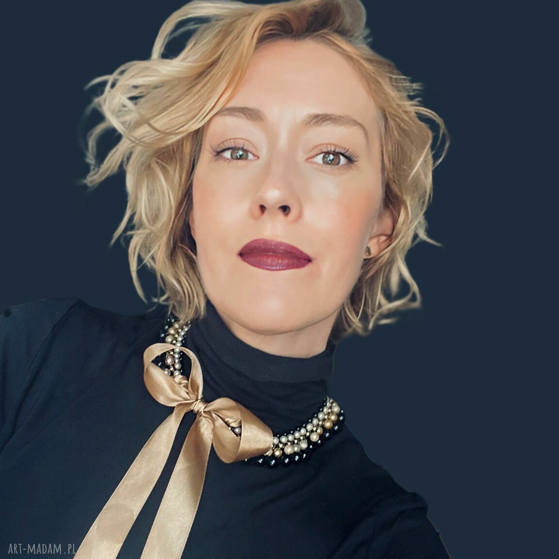 intrygujące naszyjniki klementyna - Bead Story ღ art-Madam.pl