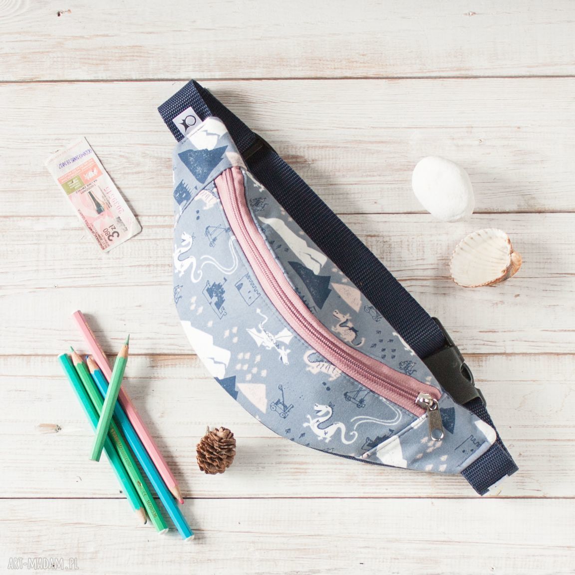 Joanka z • Nerka kids smoki róż dla dziecka