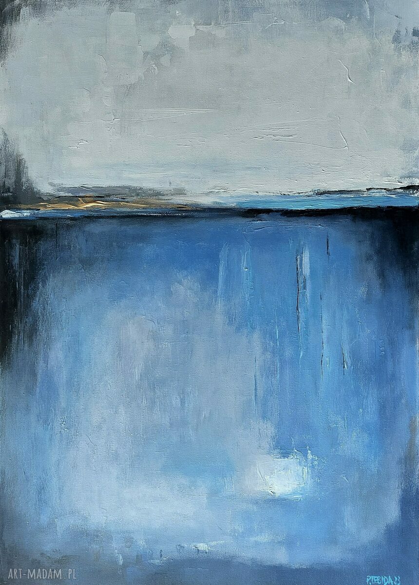 obrazy niebieski sen obraz akrylowy formatu 50/70 cm ღ art-Madam.pl