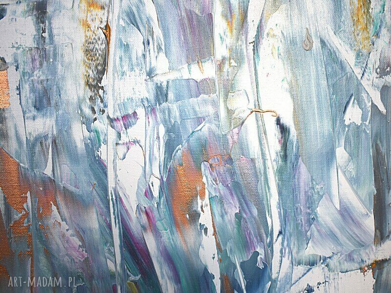 Obraz Akrylowy Ręcznie Malowany 100x100 ღ art-Madam.pl