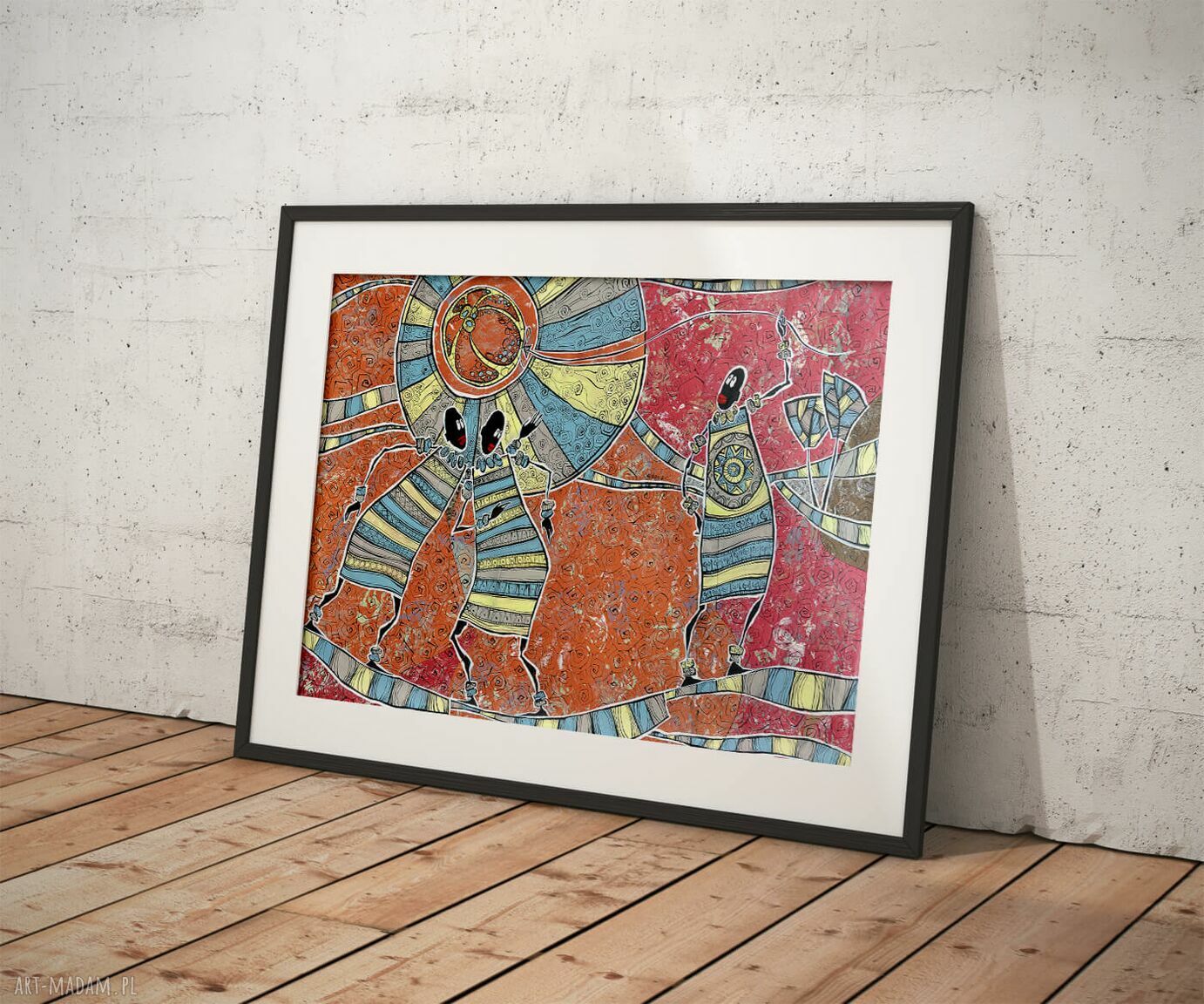 Marina czajkowska • Dzień wielkich plotek plakat Ręcznie robione