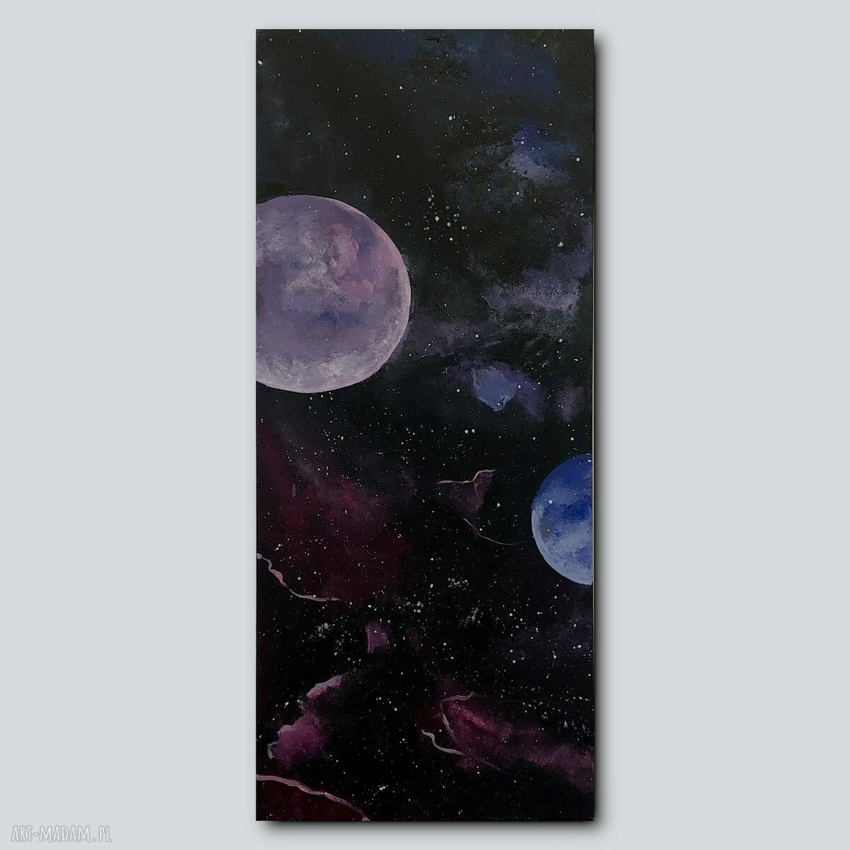 planety kosmos gwiazdy, obraz akrylowy dekoracje ścienne, sztuka ...