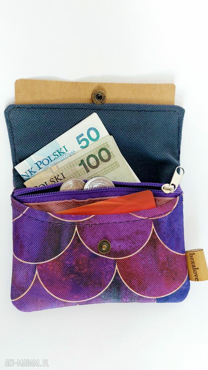 portfele handmade - portfelik ღ art-Madam.pl
