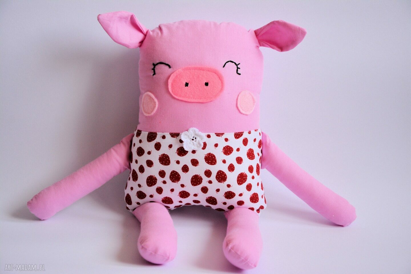 Motylarnia • Chrumka świnka z klasą nr 2 dla dziecka maskotki