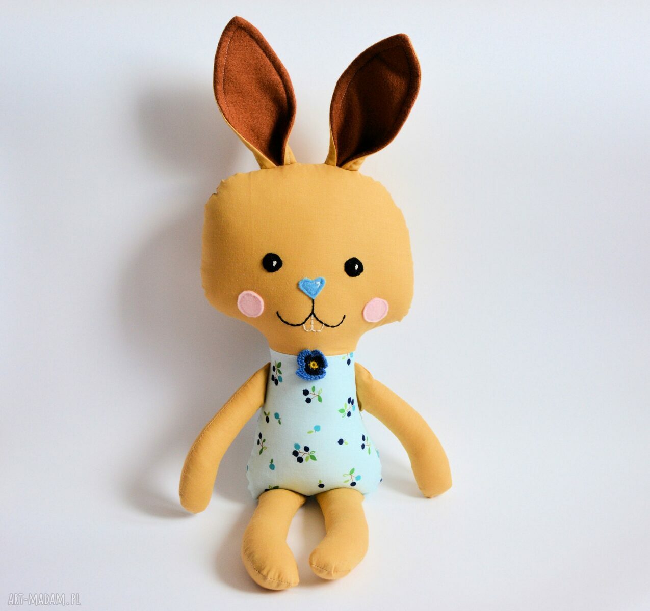 Motylarnia • Zając kicak jagódka dla dziecka maskotki