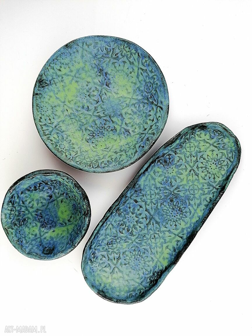 Polepione • Zestaw ceramiczny ceramika