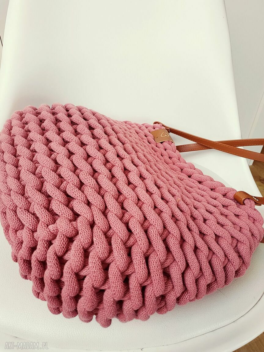 torba z grubego sznurka boho weave bag - unikalne na ramię ღ art-Madam.pl